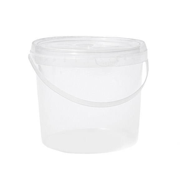 Custard/Ice Cream Container Kit - 4 Ltr - Trans