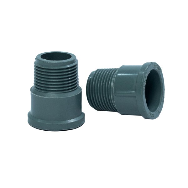 Sacvin PVC Male Adaptor Fitting 25 mm x 3/4"