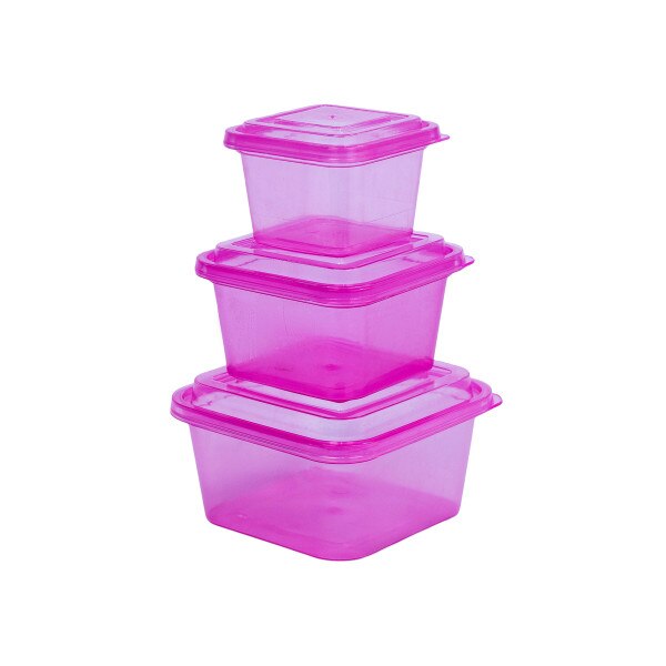 Sacvin Everyday Square Container Set (3 in 1)